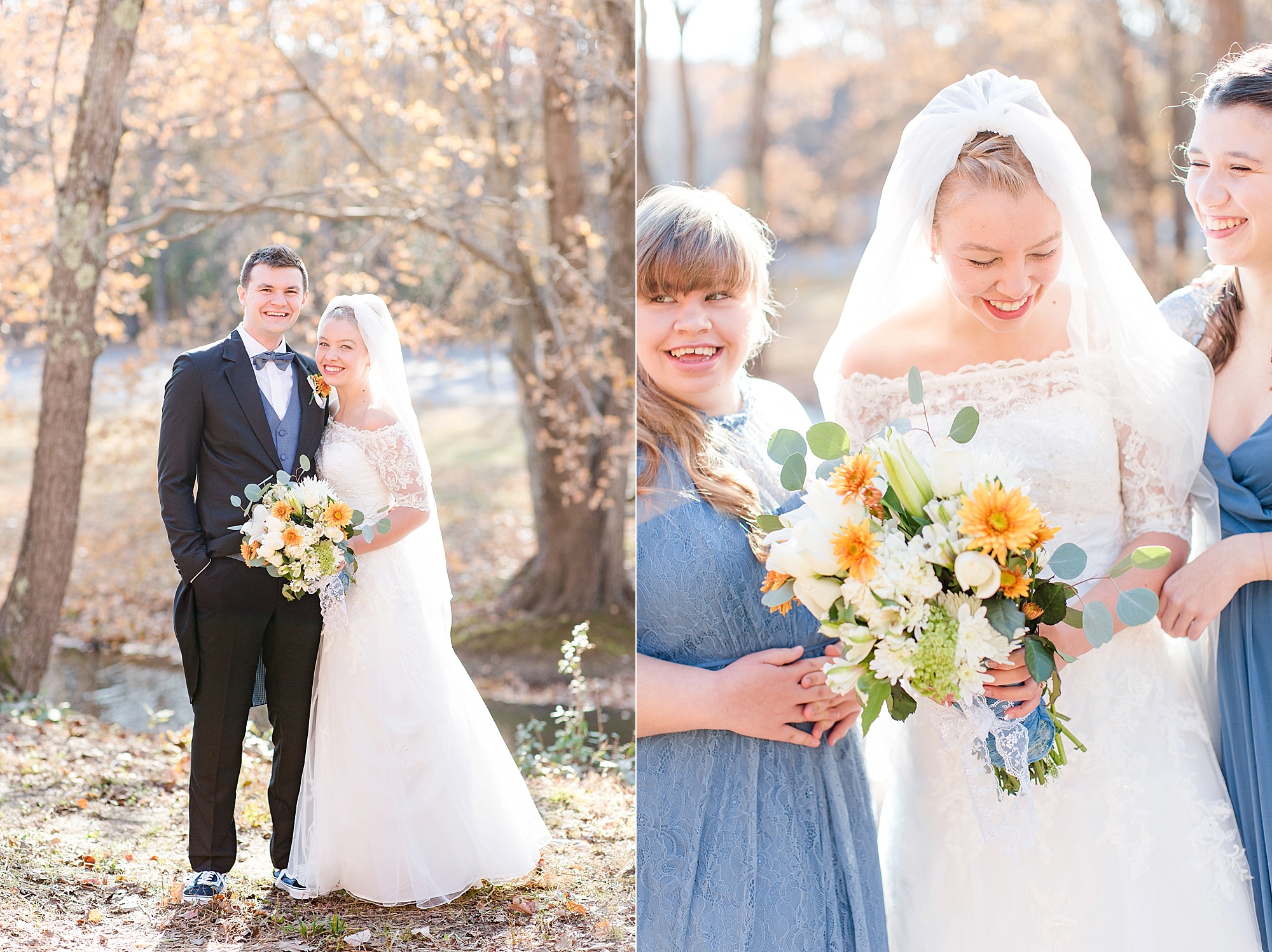 Joy-filled Late Autumn Wedding in Fredricksburg, Virginia – Michelle ...